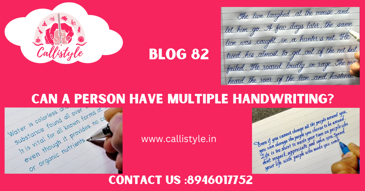 Can A Person Have Multiple Handwriting 2025